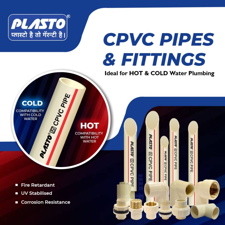 CPVC Pipes And Fittings- A New Generation Piping System